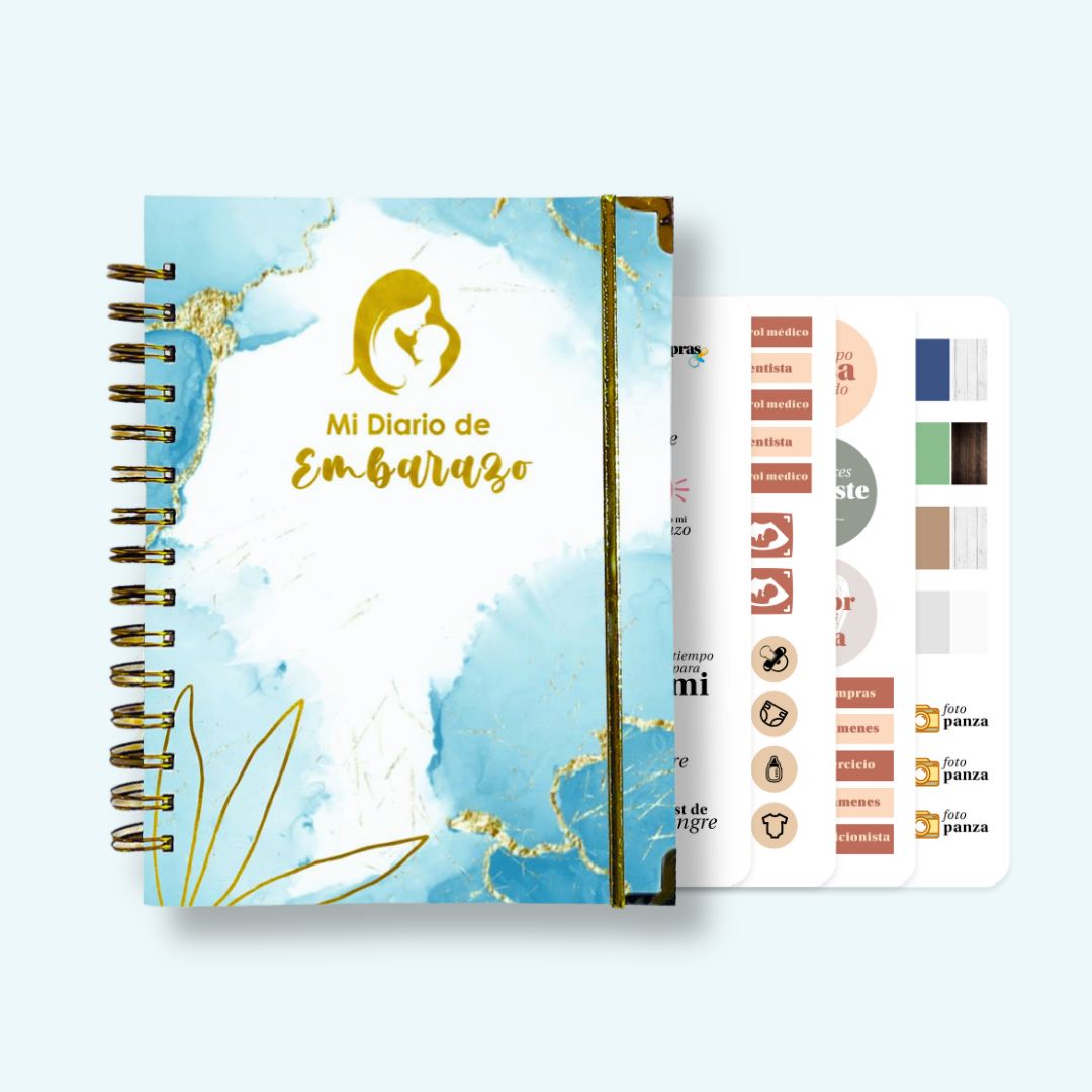 Diario Único Mi Embarazo - Colorful – Unico Planners