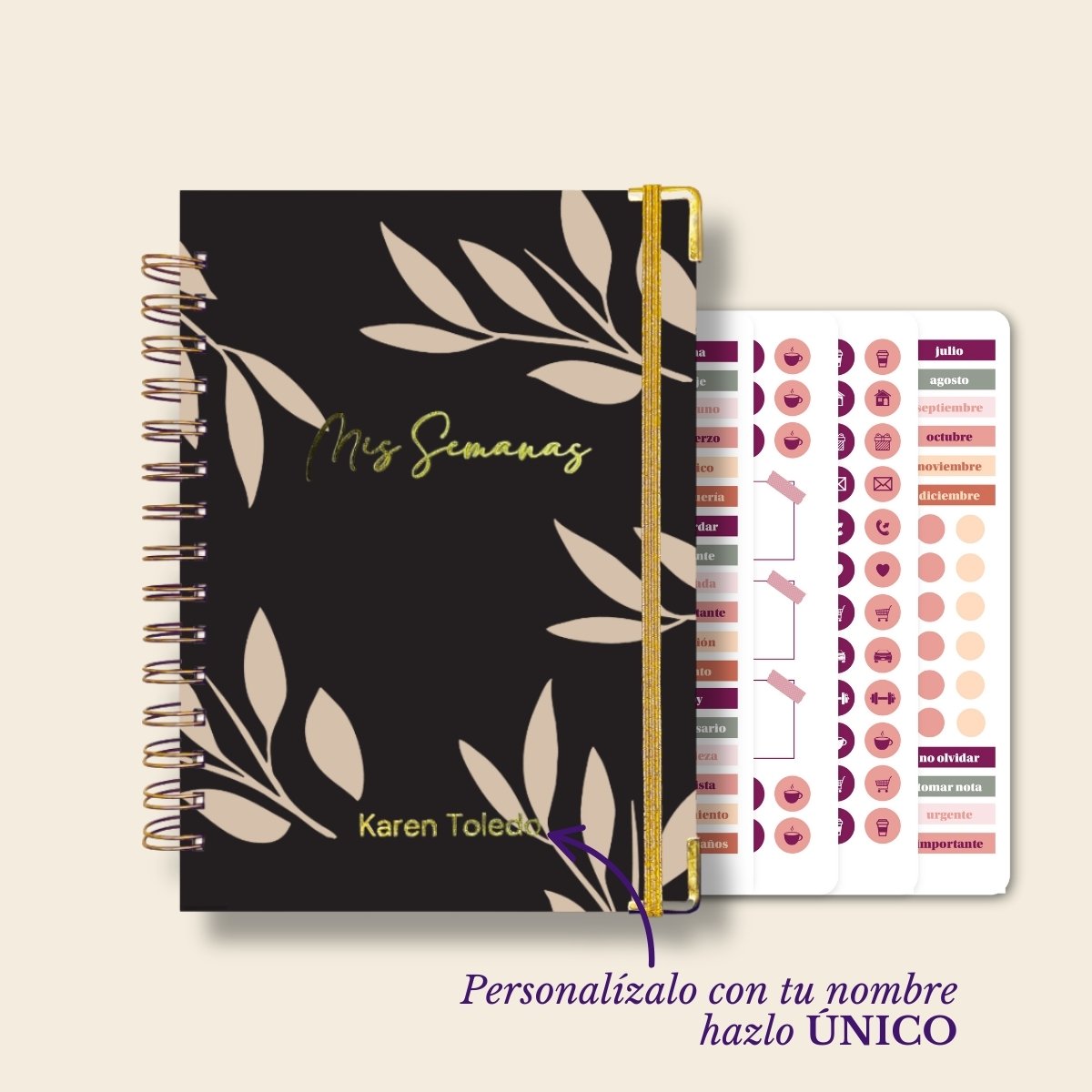 Planner Semanal Mis Semanas 2025 - 2026 | Leaf – Unico Planners