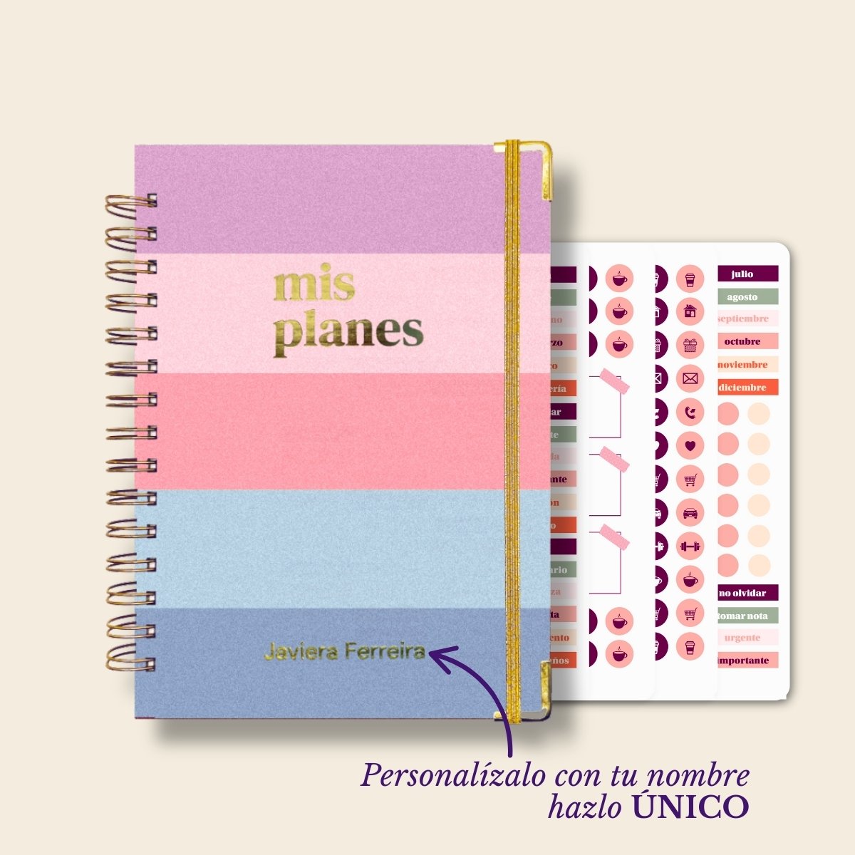 Planner Diario Mis Planes | Palette – Unico Planners